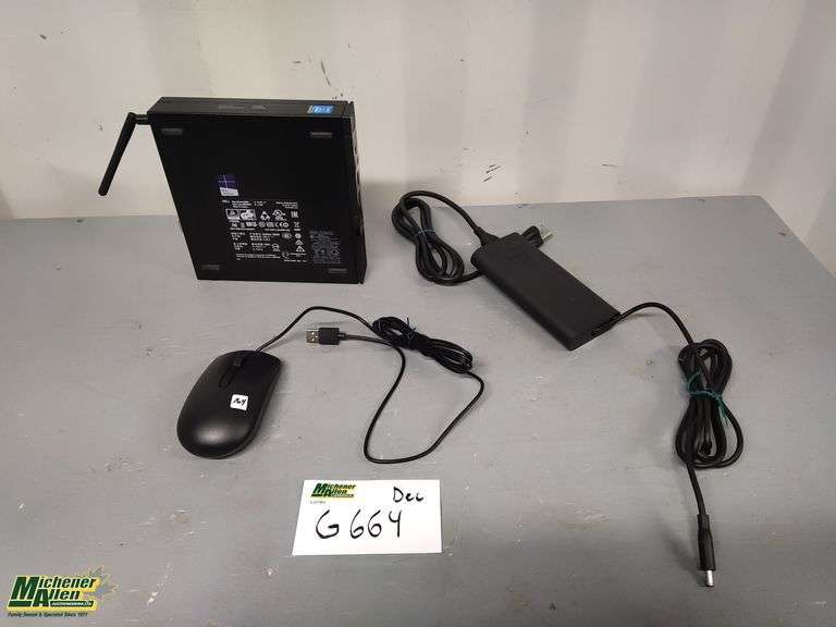 Dell Tiny Desktop PC *Specs in Pics* - Qty 1 - Michener Allen ...