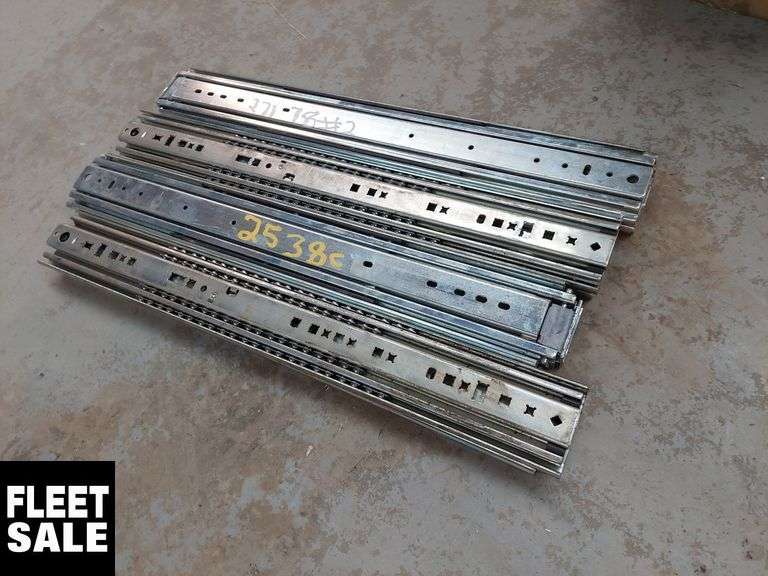 4 Sets(8 PCS) H.D. Drawer Rails - Michener Allen Auctioneering Ltd