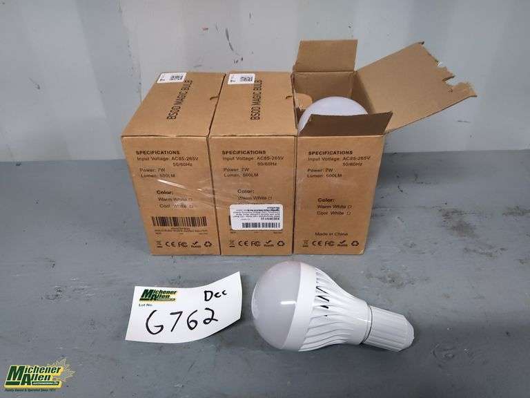 Three 2-Pack BSOD Magic Light Bulbs - Michener Allen Auctioneering Ltd