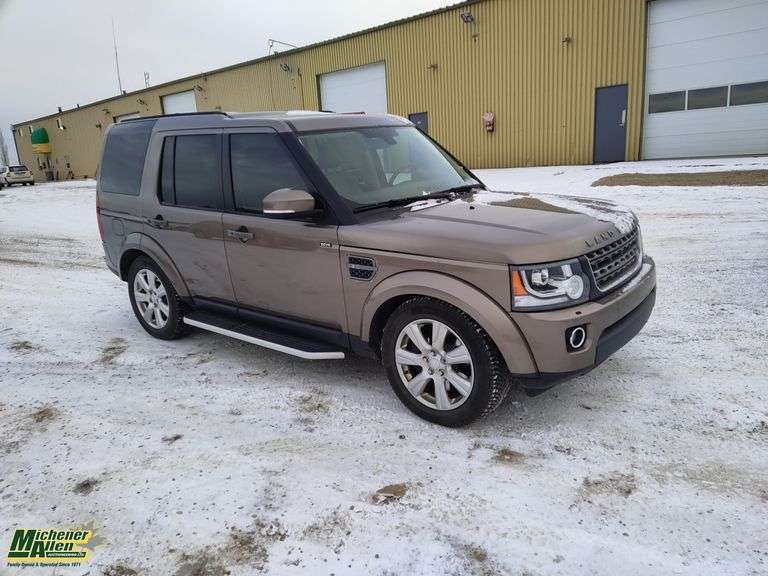 2016 Land Rover LR4 AWD HSE 4dr SUV - Michener Allen Auctioneering Ltd