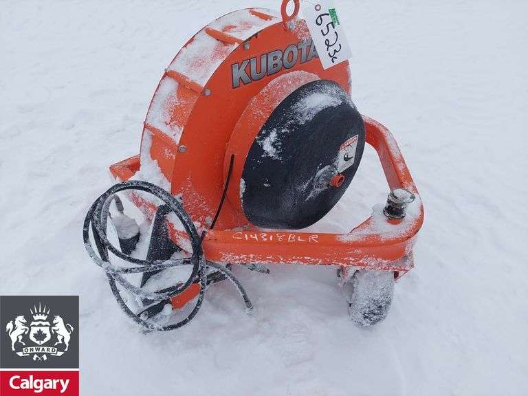 3 PT Hitch Leaf Blower Kubota F25350 - Michener Allen Auctioneering Ltd