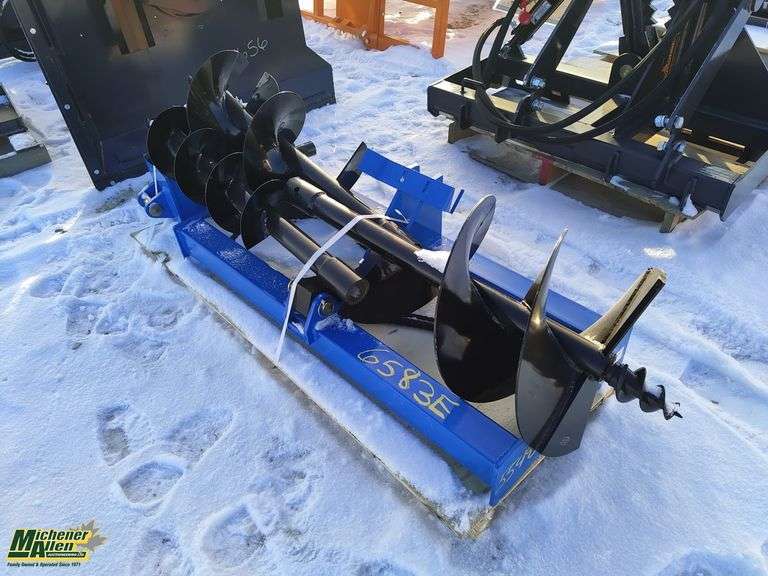 Unused GIYI Skid Steer Auger Attachment - Michener Allen Auctioneering Ltd