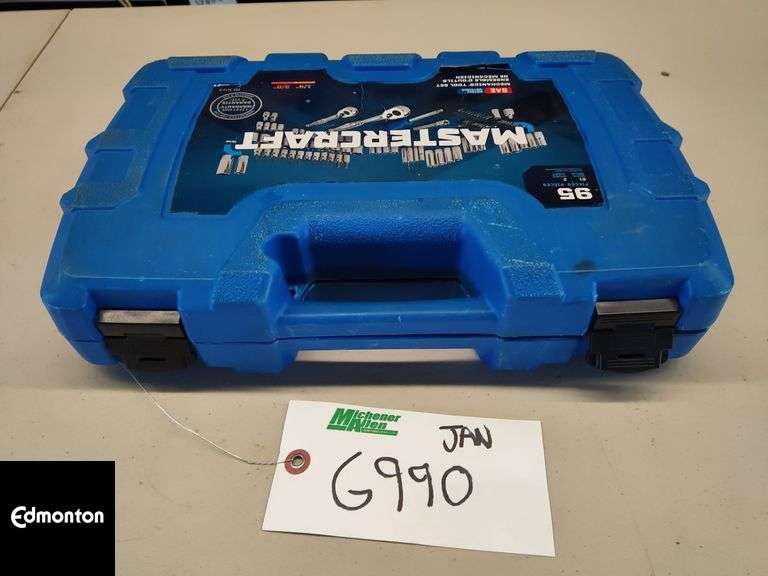 Mastercraft Socket Set in Case - Qty 1*MISSING PIECES* - Michener Allen ...