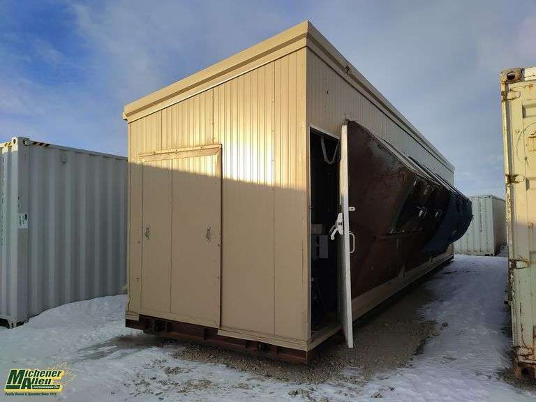 8ft6in X 41ft Storage Shack Metal Frame Building - Michener Allen ...