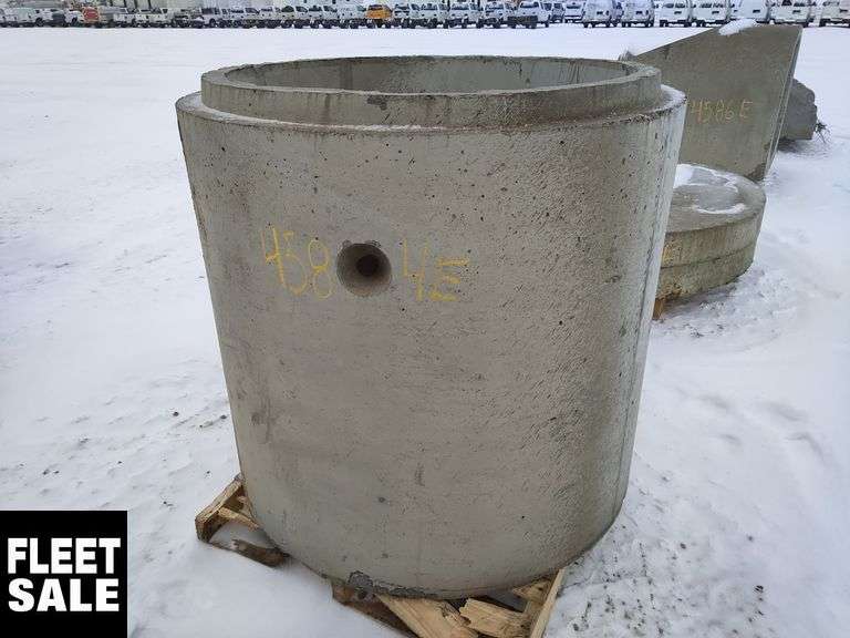 Pallet with Precon Precast Concrete - Michener Allen Auctioneering Ltd