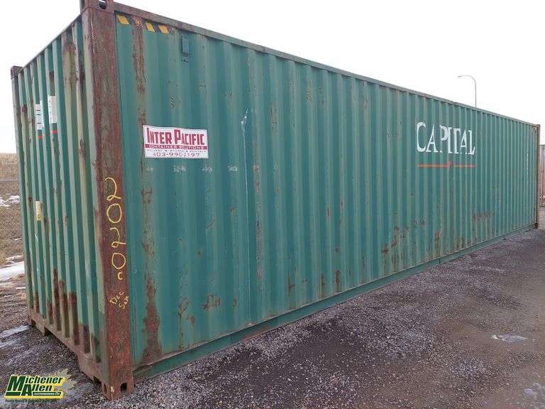 40' Single Door Seacan 40' High Cube 1 Door Multi Use Sea Container ...