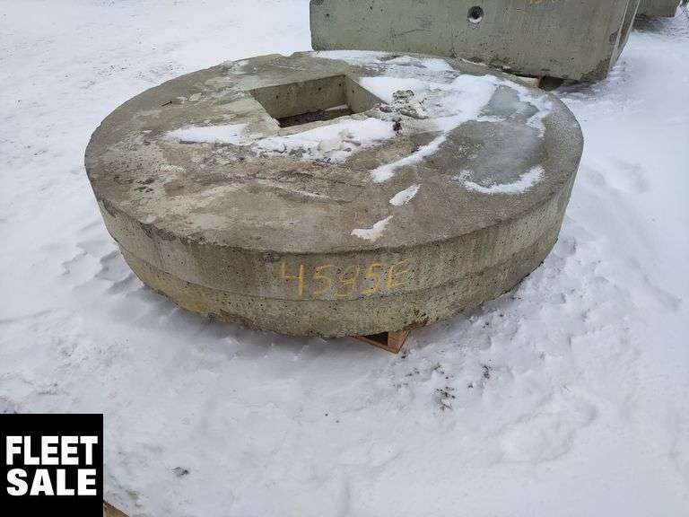 Pallet with Precon Precast Concrete - Michener Allen Auctioneering Ltd