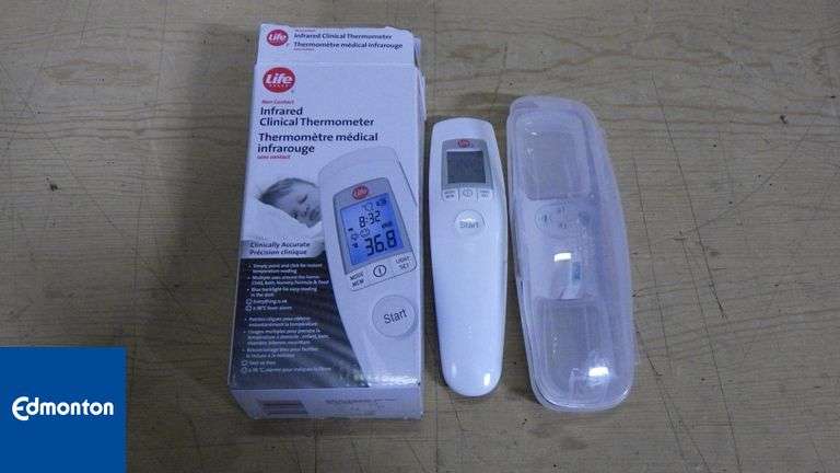 Life Brand Model FT90/1 Infrared Clinical Thermometer - Michener Allen ...