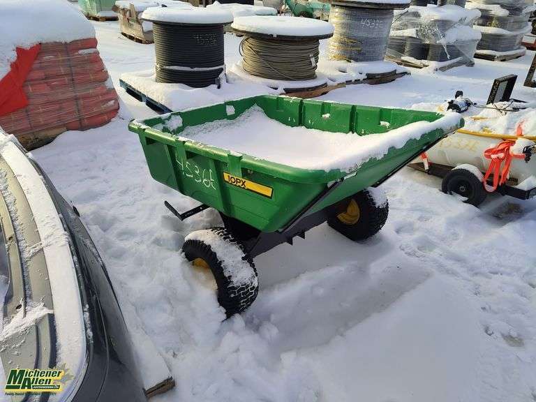 John Deere 10PX Utility Yard Trailer - Michener Allen Auctioneering Ltd