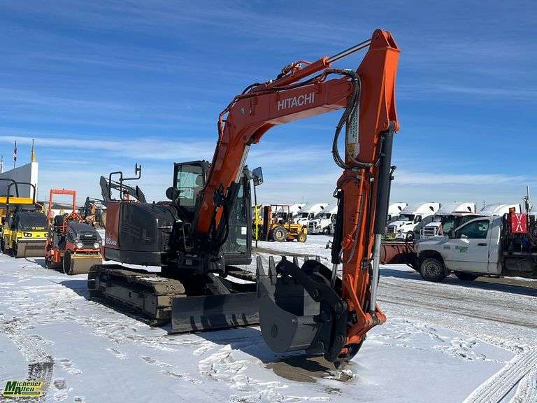 2022 Hitachi ZX85 USB-6 Excavator - Michener Allen Auctioneering Ltd