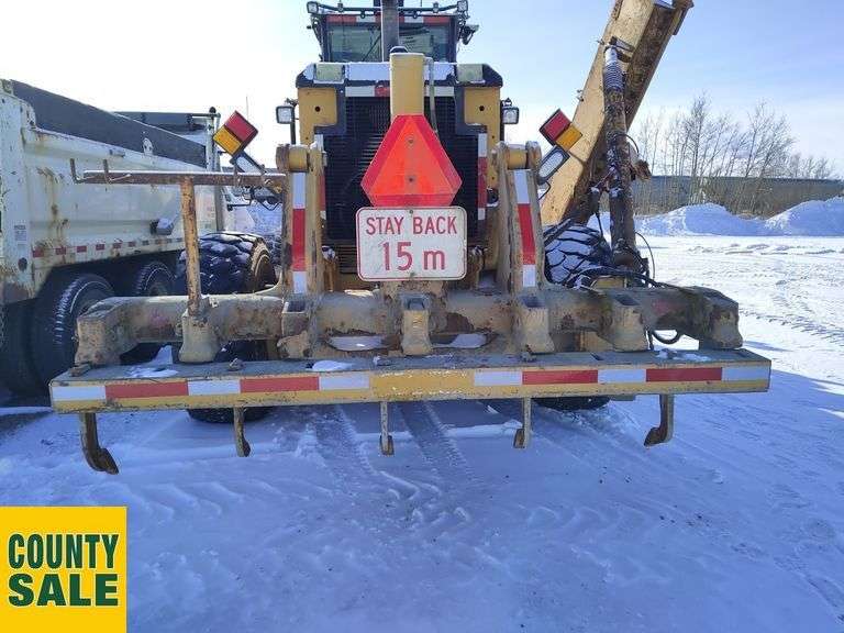 2010 CAT 14M Grader Ripper/Scarifier, Snow Wing, Front Lift Group ...