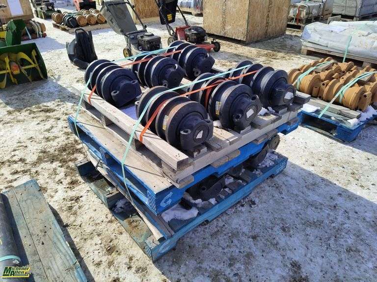 Double Flange Track Rollers - Michener Allen Auctioneering Ltd