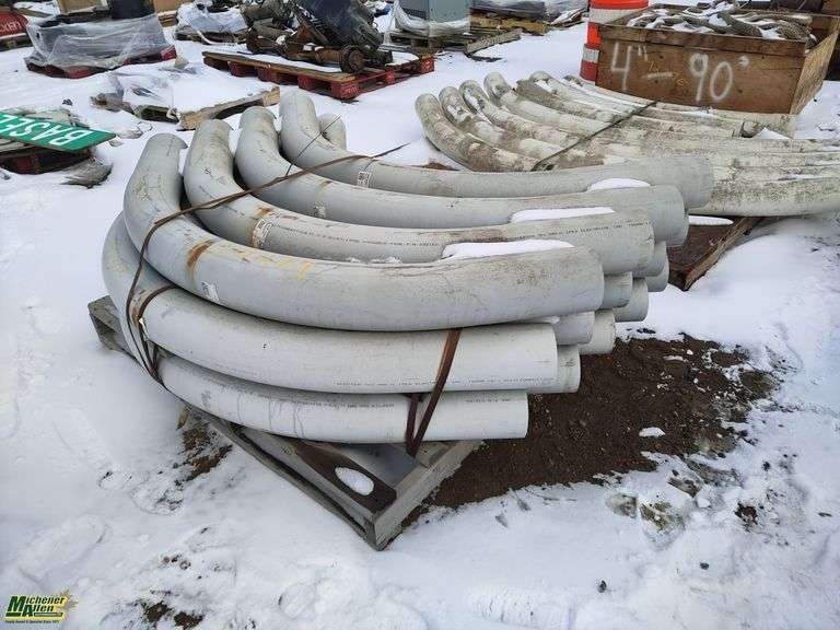 5"&6" PVC Pipe Bends - Michener Allen Auctioneering Ltd