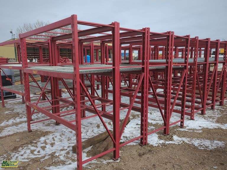 4 Bulk Storage Racking Units - Michener Allen Auctioneering Ltd