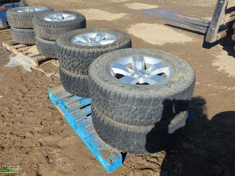 Falken 265/70R17 Tires On Rims - Michener Allen Auctioneering Ltd