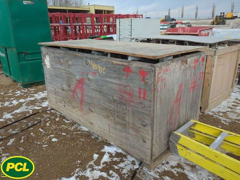 Crate of Propane Tanks - Michener Allen Auctioneering Ltd