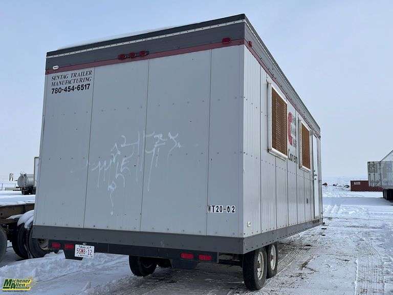 Sentag 24Ft X 10Ft Job Site / Office Trailer - Michener Allen ...