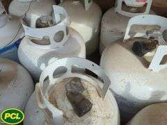 Crate of Propane Tanks - Michener Allen Auctioneering Ltd