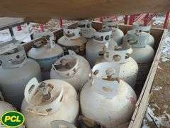Crate Of Propane Tanks - Michener Allen Auctioneering Ltd