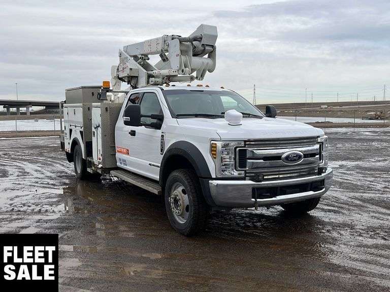 2019 Ford F-550 Super Duty Extended Cab S/A Bucket Truck - Michener ...