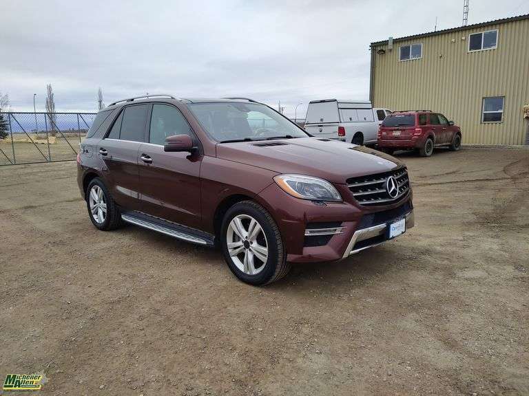 2013 Mercedes-Benz M-Class ML350 BlueTech AWD Diesel SUV - Michener ...