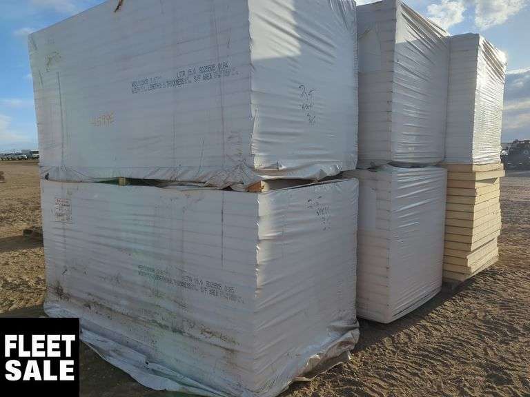 8 Pallets of ISO Insulation - Michener Allen Auctioneering Ltd