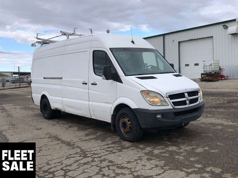 2009 Dodge Sprinter 3500 4x2 3dr Diesel Cargo Van 170"WB w/Shelving ...