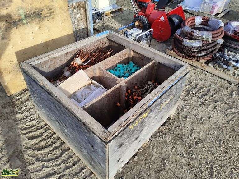 Cam Lock Ties and Green End Caps - Michener Allen Auctioneering Ltd