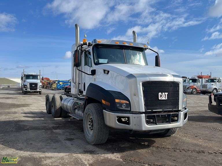 2014 Caterpillar CT660L T/A Sleeper Tractor - Michener Allen ...