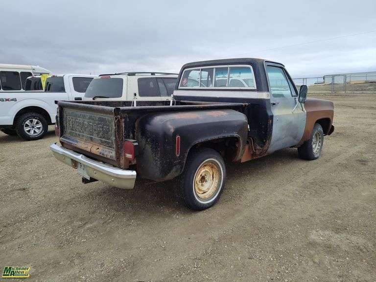 Non-Operable 1976 GMC Stepside Regular Cab - Michener Allen ...