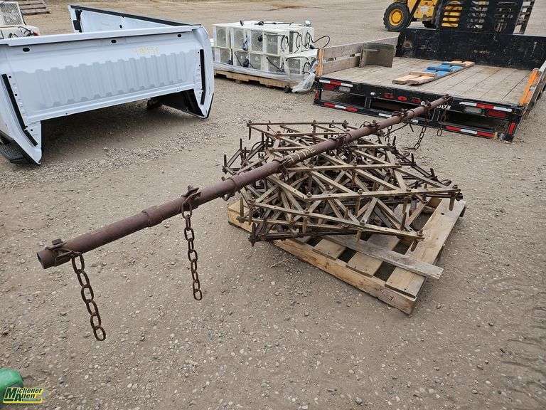 6 Diamond Spiked Tooth Harrows with Draw Bar - Michener Allen ...