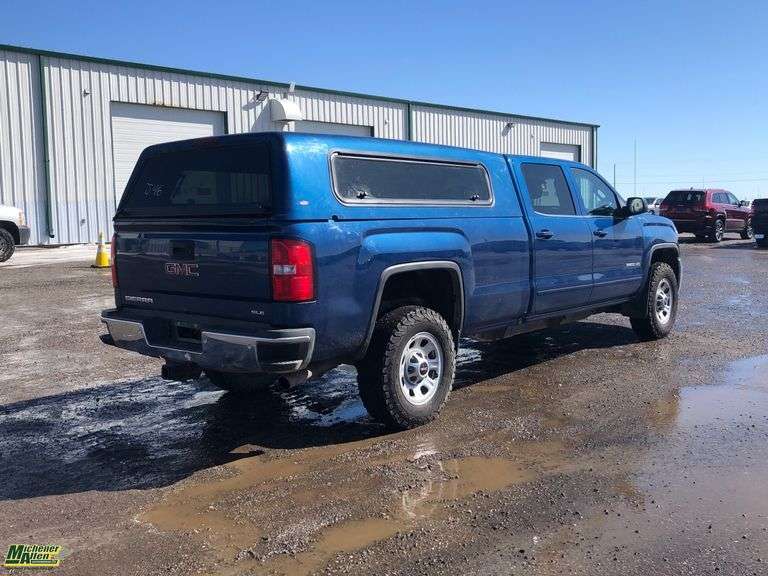 2018 GMC Sierra 2500HD 4x4 SLE 4dr Crew Cab LB w/Canopy - Michener ...