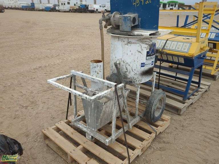 Multicrete Grout Pump - Michener Allen Auctioneering Ltd