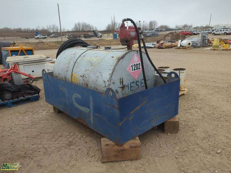 2000L Diesel Tank and Fill-Rite 115V AC Pump - Michener Allen ...