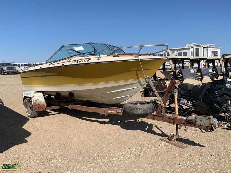 1978 Grew Boat w/Shorrider S/A Trailer vin DT82402968 - Michener Allen ...