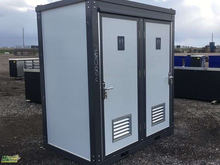 Unused Bastone Portable Double Bathroom Skid - Michener Allen ...