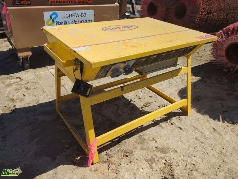Dandy Temporary Power Table - Michener Allen Auctioneering Ltd