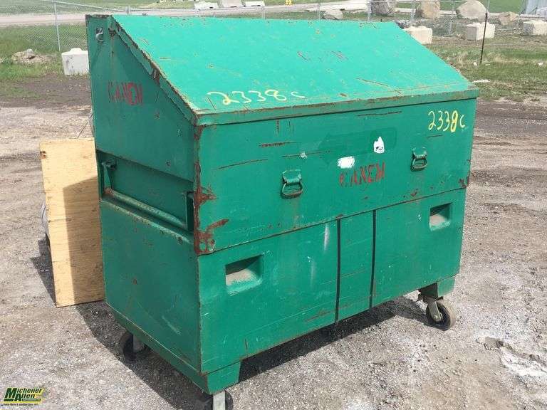 Greenlee Job Box - Michener Allen Auctioneering Ltd
