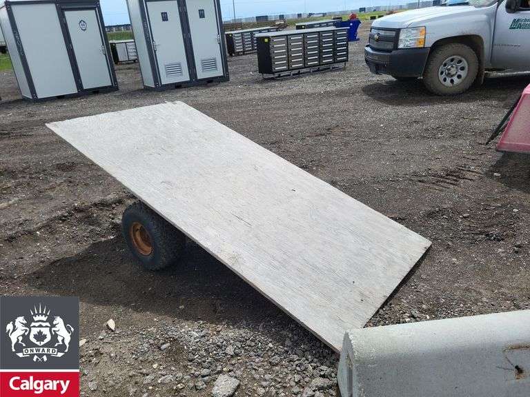 Homemade ATV Wagon 48”x96” Deck - Michener Allen Auctioneering Ltd