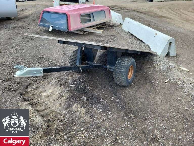Homemade ATV Wagon 48”x96” Deck - Michener Allen Auctioneering Ltd