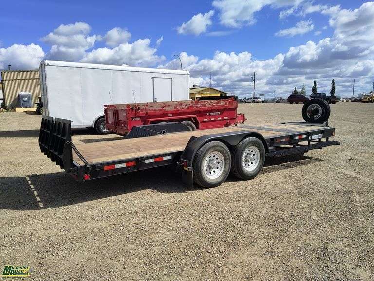 2014 Trailtech Trailers L270-20 T/A 20ft Equipment Trailer - Michener ...