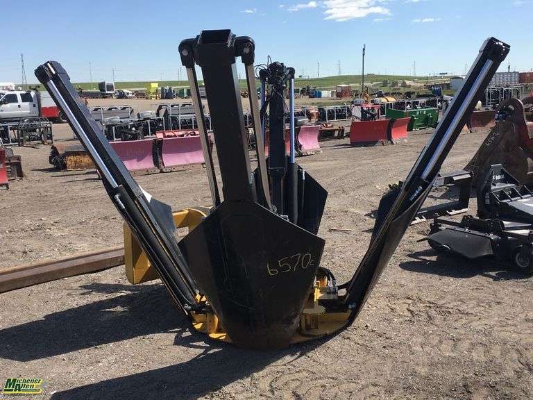 Skidsteer Mounted Tree Spade 16” - Michener Allen Auctioneering Ltd