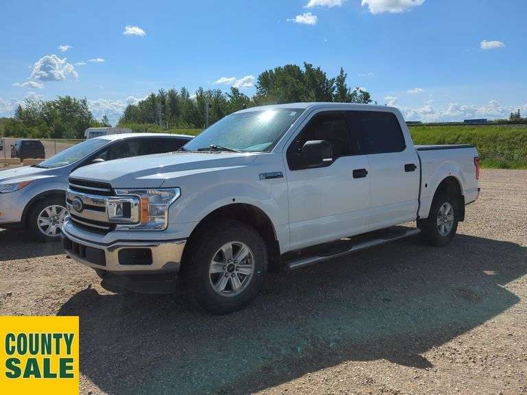 Non-Operable 2019 Ford F-150 4x4 XLT 4dr SuperCrew 5.5 ft. SB ...