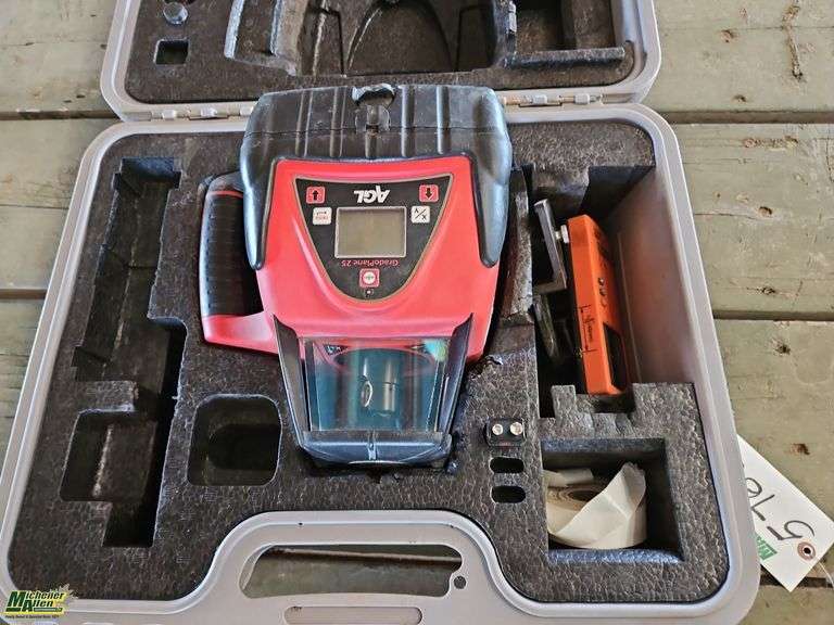 AGL GradoPlane 25 Survey Laser Level - Michener Allen Auctioneering Ltd