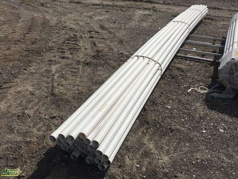 Approximately 35 - 2”x20’ PVC Underground Conduit - Michener Allen ...