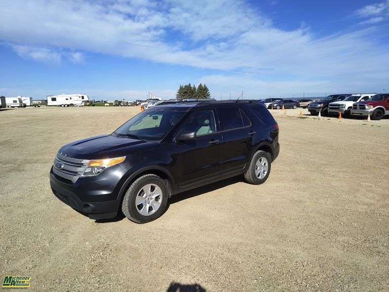 2013 Ford Explorer 4wd 3rd Row SUV - Michener Allen Auctioneering Ltd