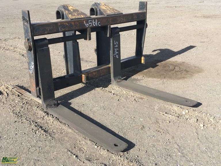 Set of Forks For Loader(4’ Forks, 6’Spread) WBM - Michener Allen ...