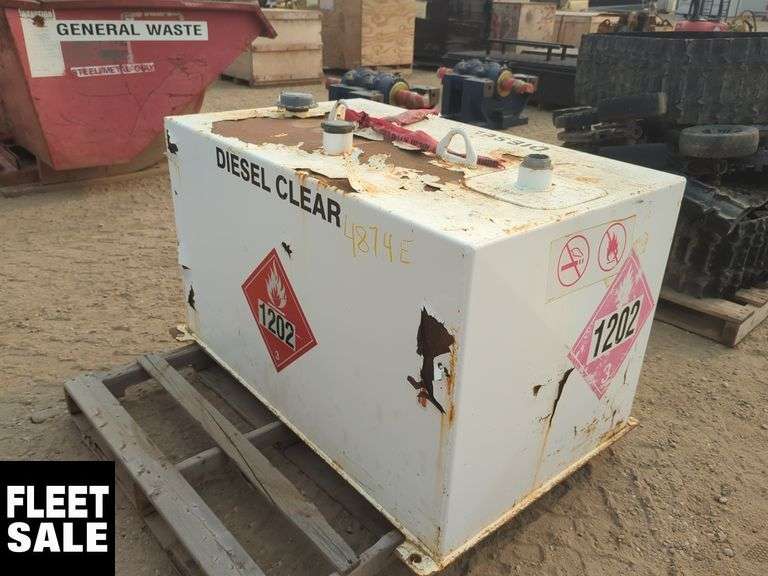 Fuel cube Diesel Tank - Michener Allen Auctioneering Ltd