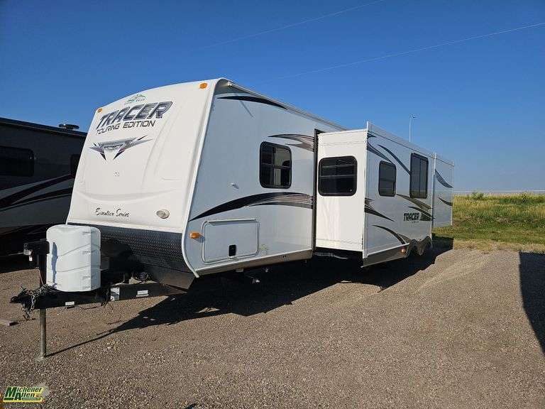 2012 Prime Time RV Tracer Executive Series Ultra Lite TR3150BHD T/A BP ...