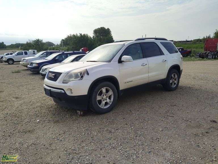 Non-Operable 2007 GMC Acadia SLT - Michener Allen Auctioneering Ltd